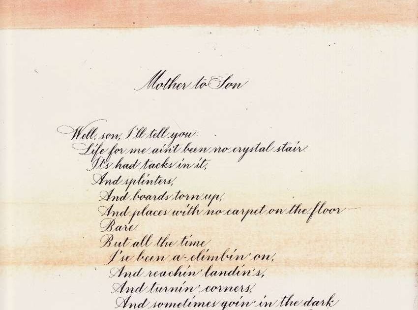 Langston Hughes Poems Life Is Fine at Andrea Mcclelland blog