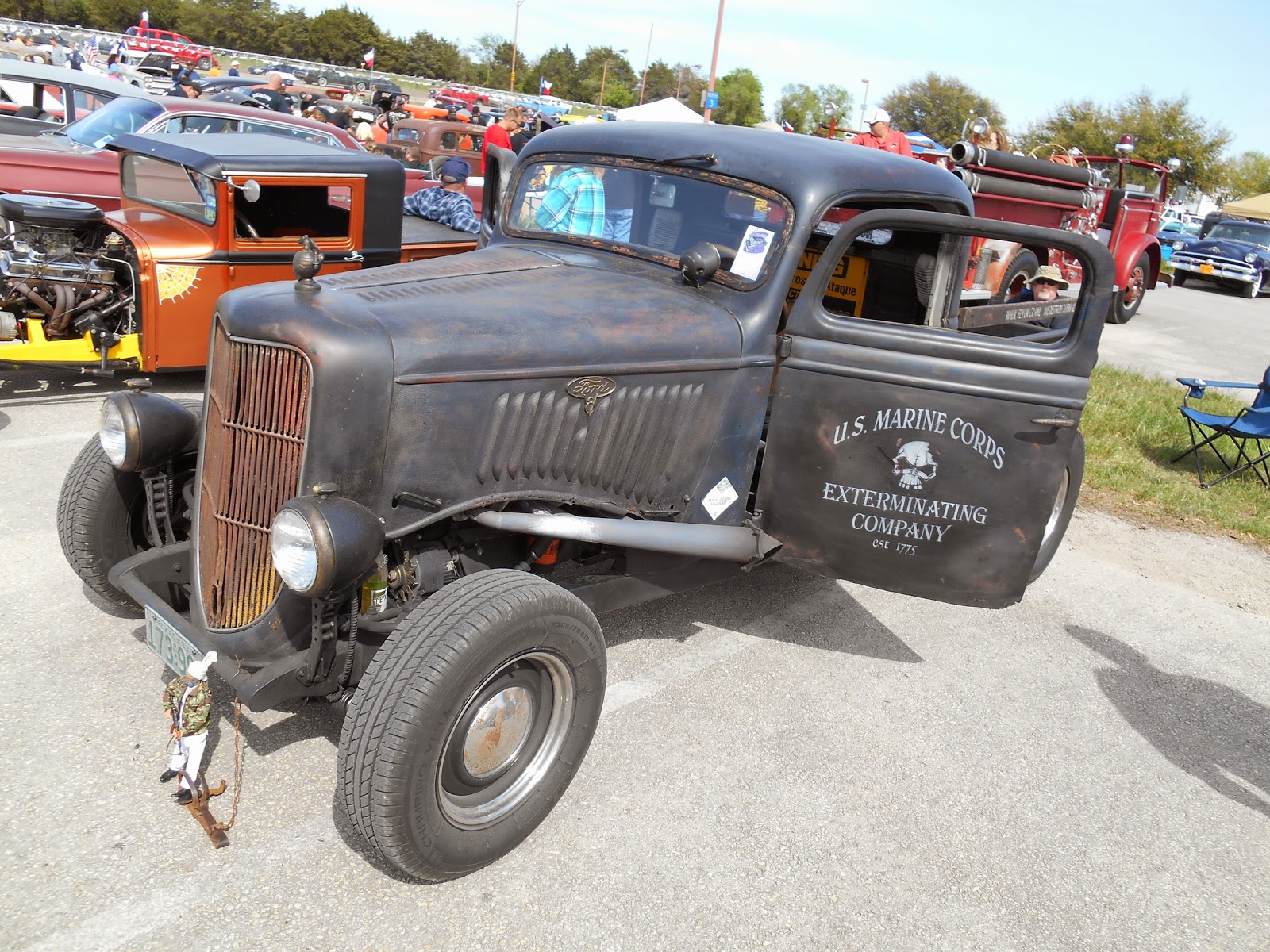 The Rat Rod Rocker: The Rat Rod Rocker @ The Lone Star Roundup 2014