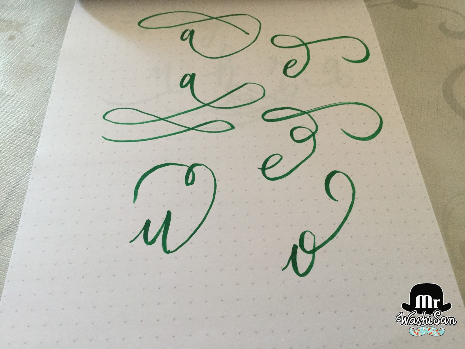 Mr WashiSan: 10 consejos para decorar con florituras tu lettering