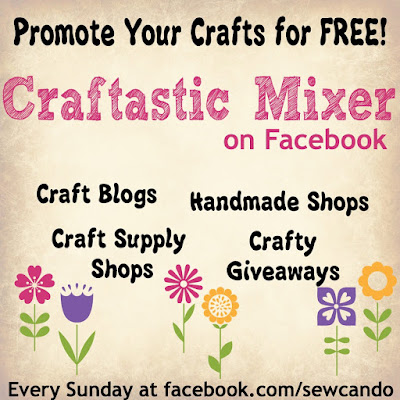 Sew Can Do: It's Time For The Craftastic Monday Link Party!