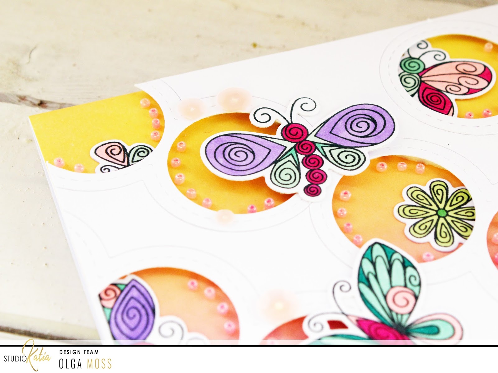 Olga Moss : STUDIO KATIA collaboration BLOG HOP with NEWTON`S NOOK DESIGNS