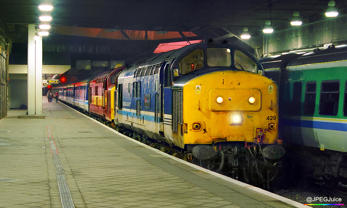 'Tractors' to Brum: The Swansong of Daily Class 37s into Birmingham New ...