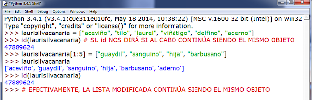 APRENDER A PROGRAMAR CON PYTHON: LISTAS II
