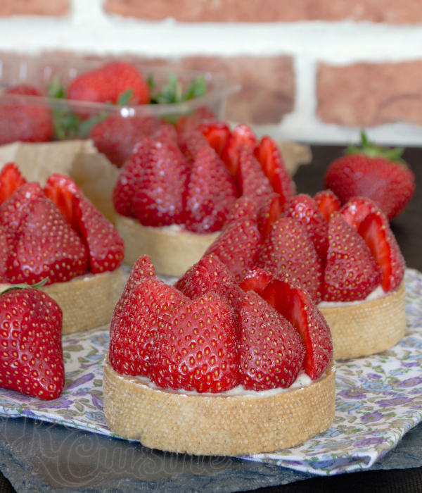 La tartelette aux fraises