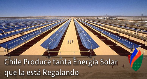 CHILE REGALA ENERGÍA SOLAR