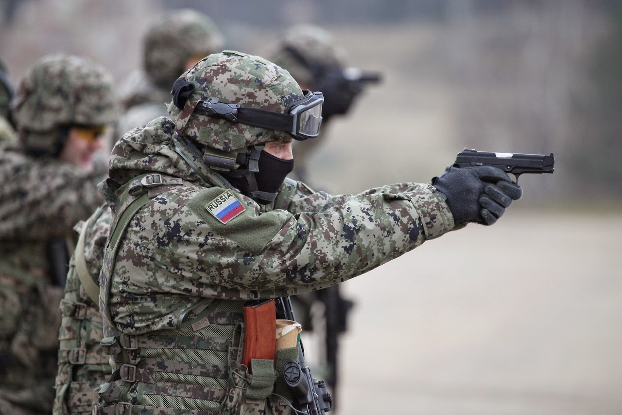 RUSSIA ARMS Россия вооружает: Spetznaz in action - pict