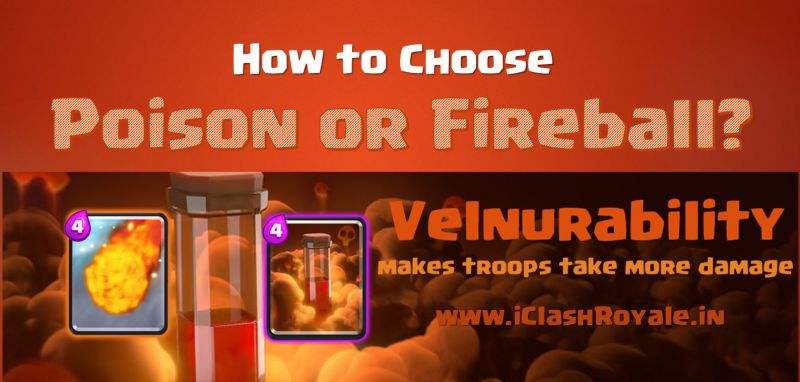 Poison or Fireball: How to Choose The Best Spell Card For Your Deck