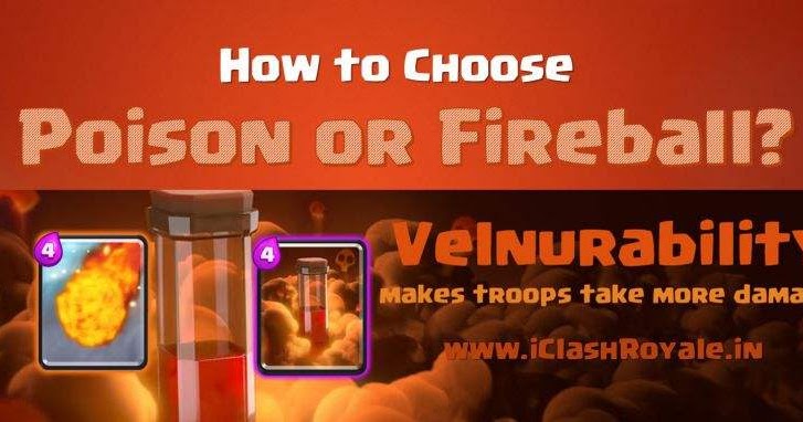 Poison or Fireball: How to Choose The Best Spell Card For Your Deck