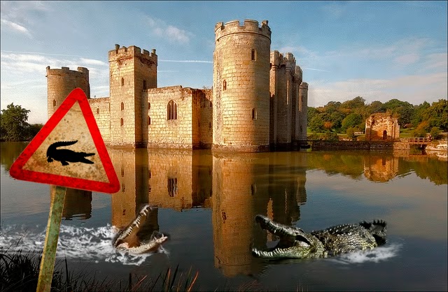 AMO DEL CASTILLO: Fosos medievales