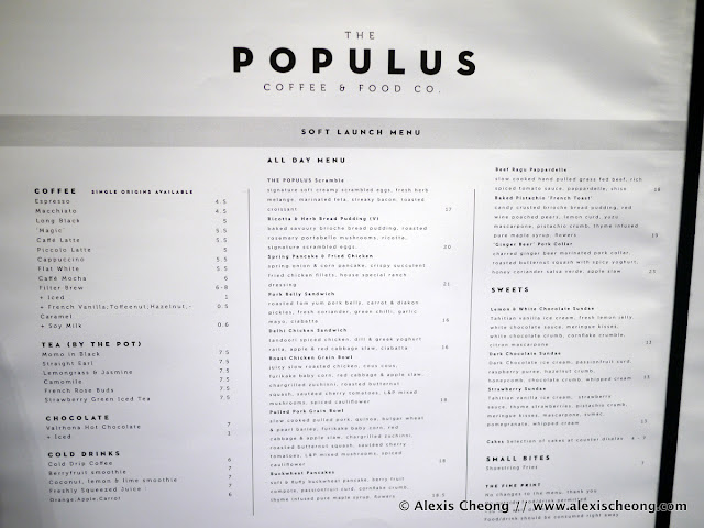 Cafe Review: The Populus Coffee & Food Co. at 146 Neil Road, Singapore ...