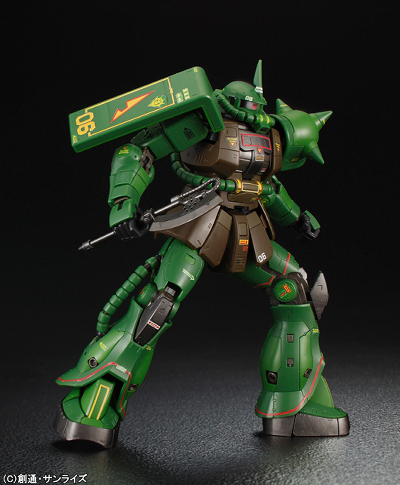 GUNDAM GUY: RG 1/144 MS-06F Zaku II Real Type Color - GUNPLA EXPO WORLD ...