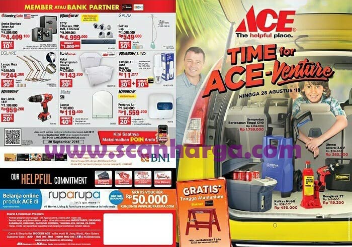 Katalog Promo Ace Hardware Terbaru 1 - 28 Agustus 2018 - Ladyfara Shop ...