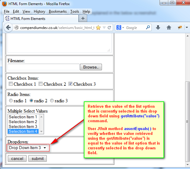 Selenium-By-Arun: 418. Using getAttribute("value") method with drop down field