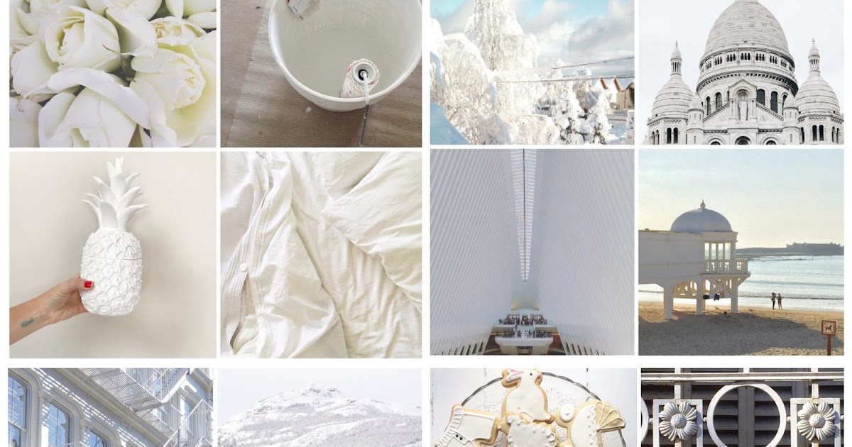 Todos los significados del blanco para #colorsoloparami / Sólo para Mí
