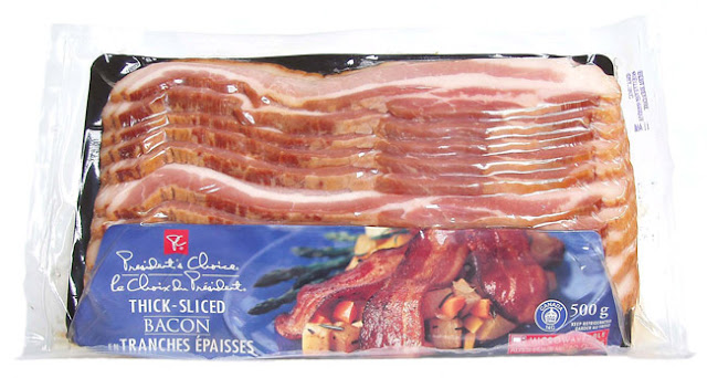 The Bacon Label Gallery: President's Choice Thick Sliced Bacon (Blue Label)