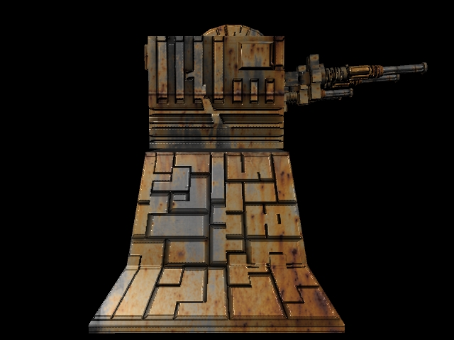 MHill's Blog: Normal Map Turret