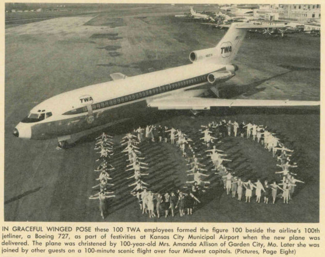 Tails Through Time: Amidst Internal Turmoil, TWA Orders the Boeing 727