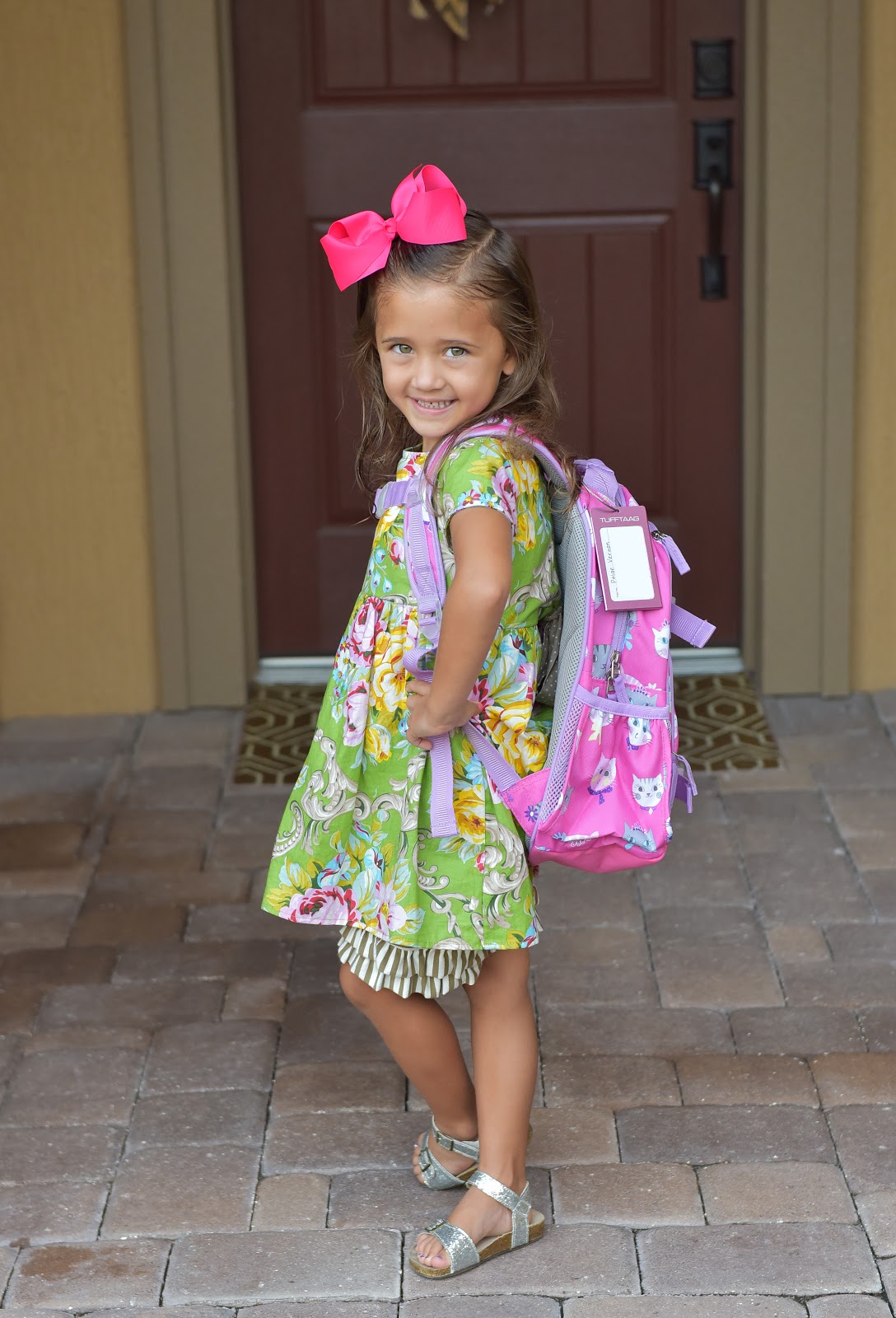 The Vernon Blog: Paige's first day of Kindergarten