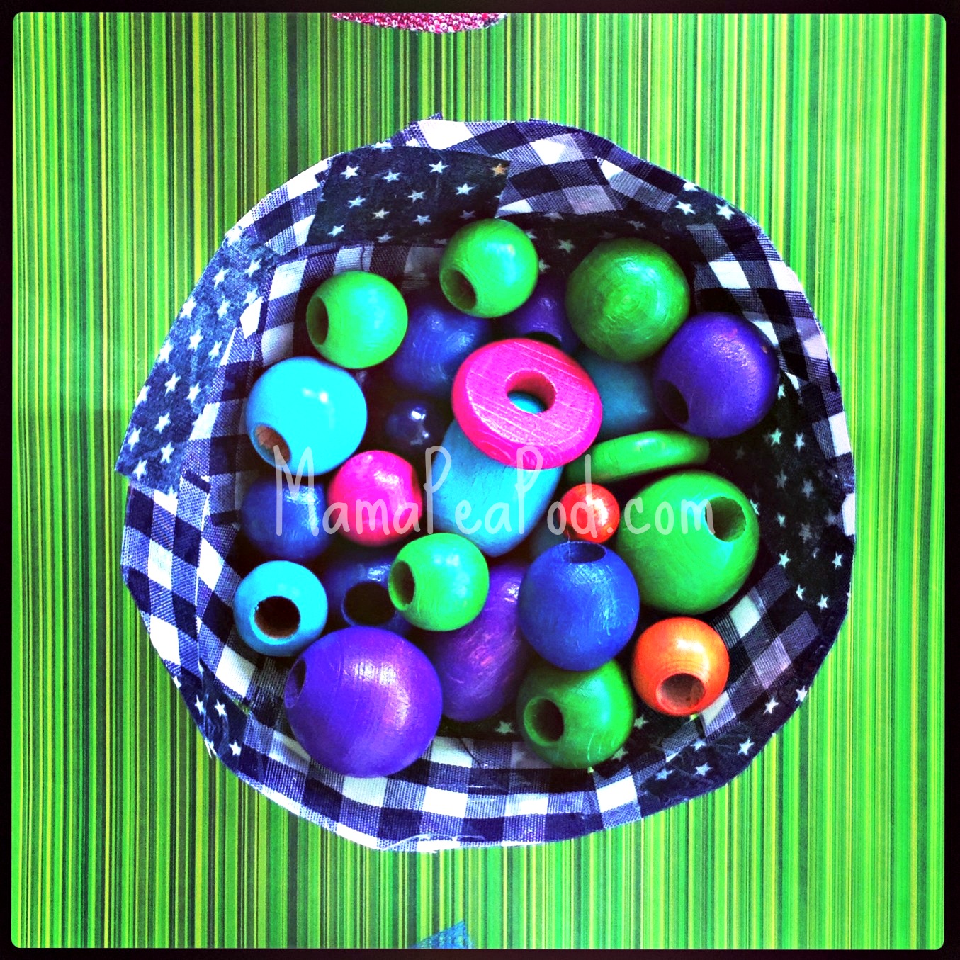 Mama Pea Pod: {Fabric Maché Bowls}