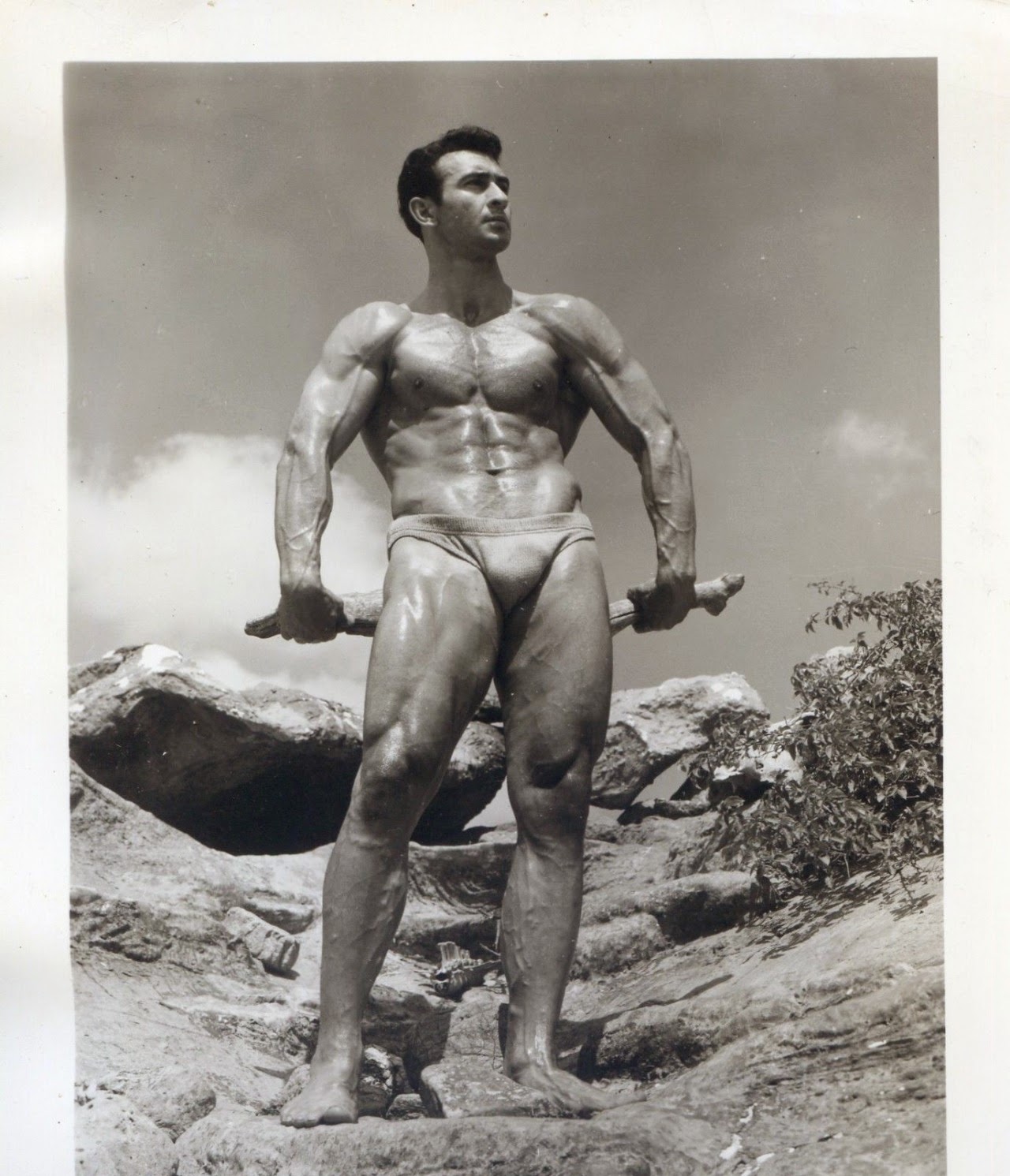 Male Models Vintage Beefcake: Alan Albert Photographed by the Athletic Model Guild