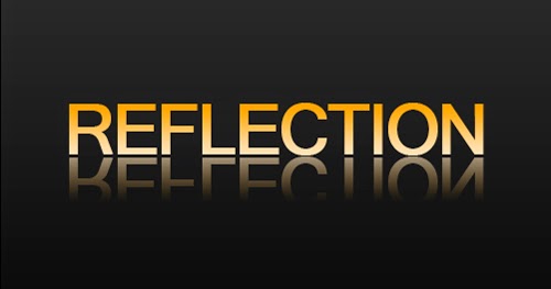 Create Text Reflection Effect