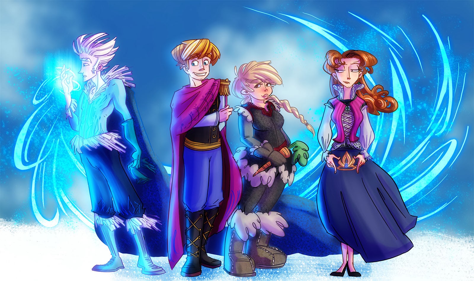 Your Daily Dose of Naterade: Frozen Genderbend