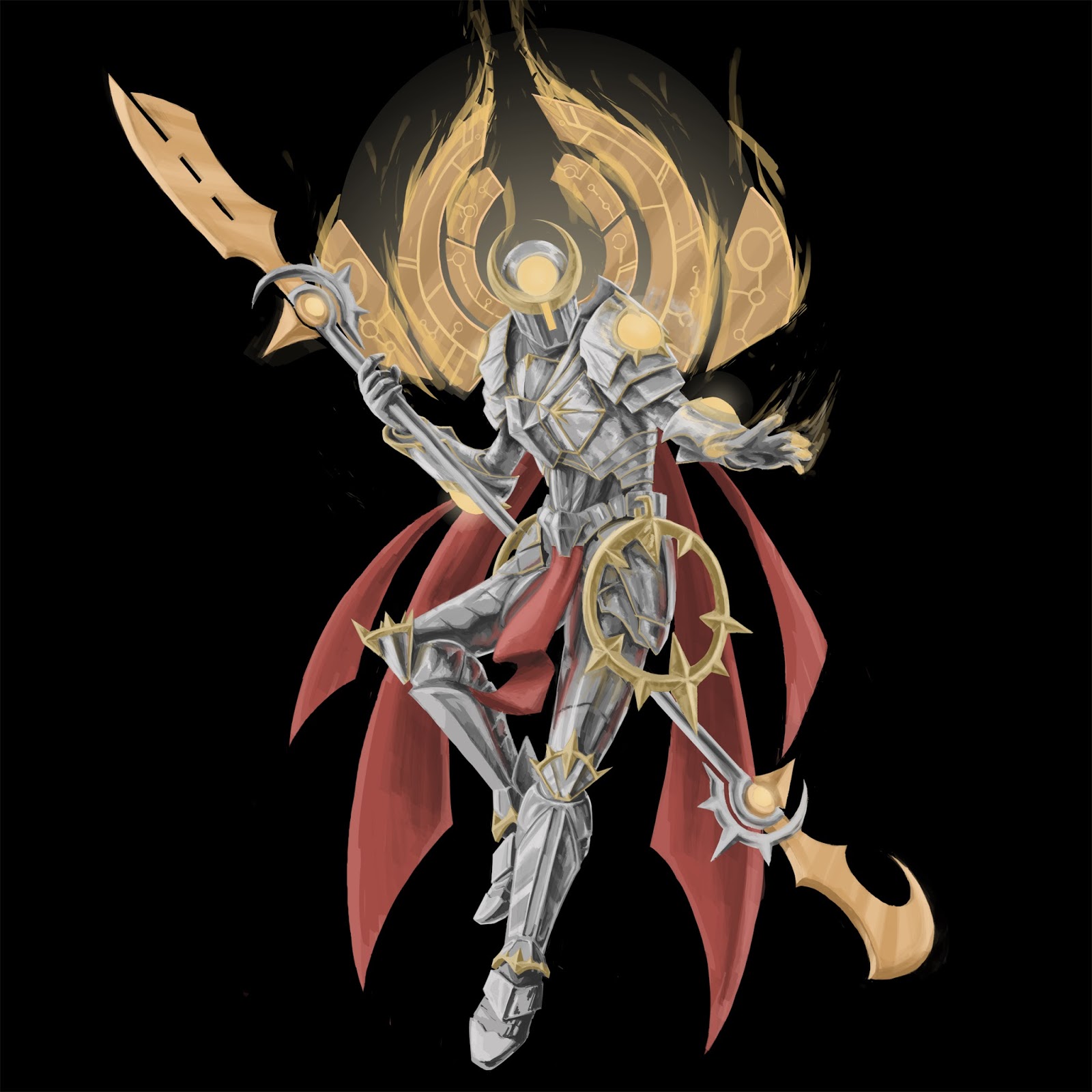 Illustrations by Ian: Solar Warrior