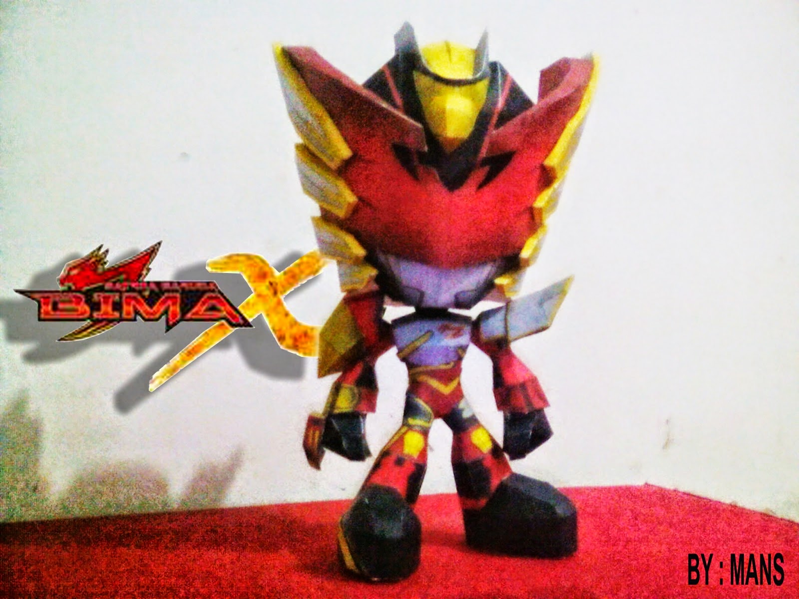 Chibi Bima-X Papercraft | Papercraft Paradise | PaperCrafts | Paper ...