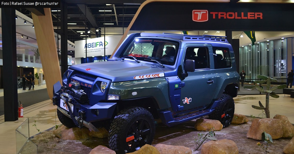 Troller revela TX4 e conceito holográfico de 4 portas no Salão de São Paulo