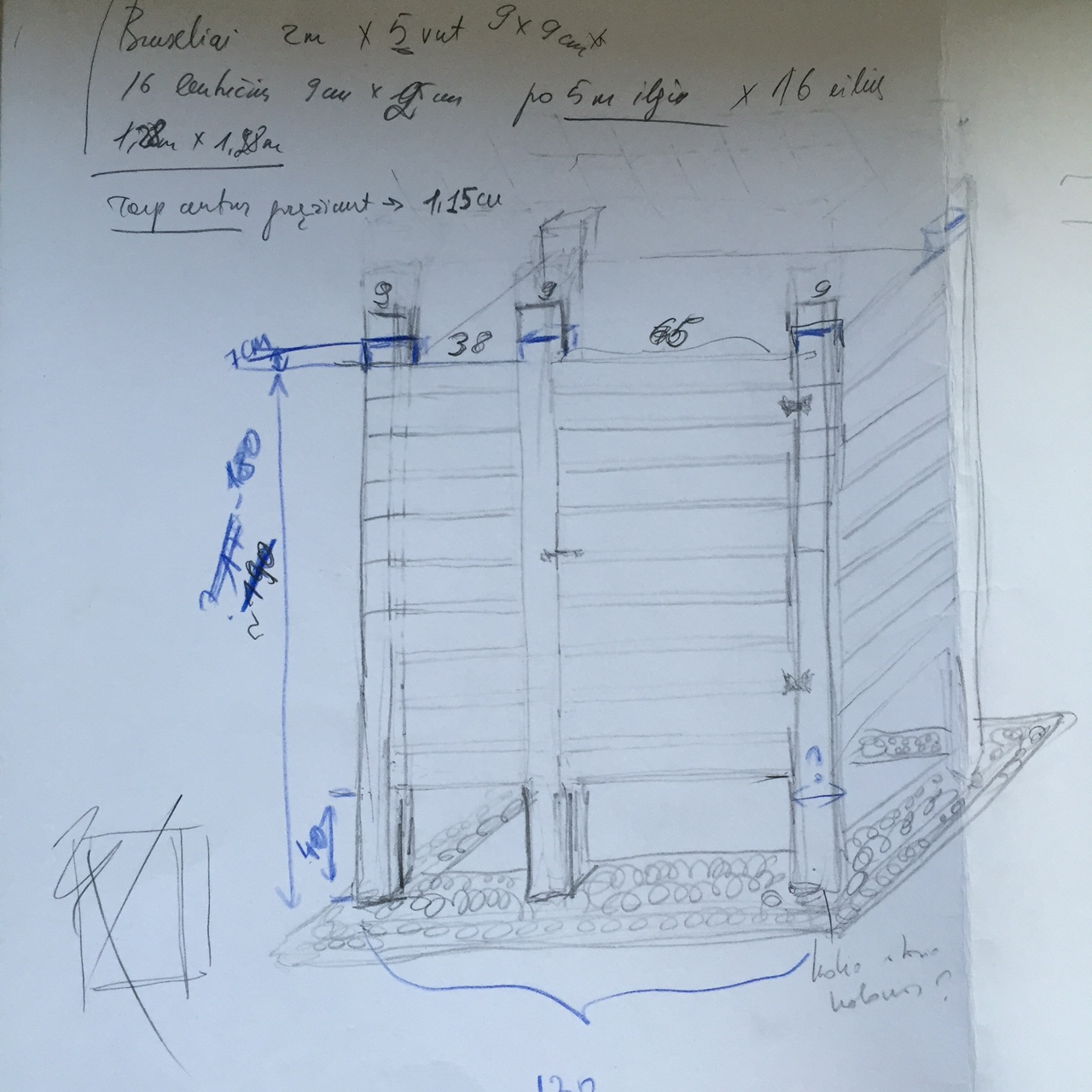 Kaip pasistatyti patogų lauko dušą