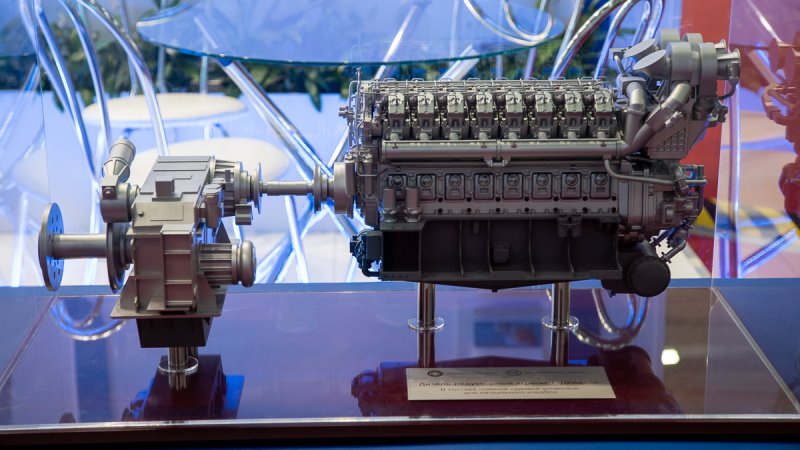 Military and Commercial Technology: Kolomna Plant new Diesel 16SD500 to ...