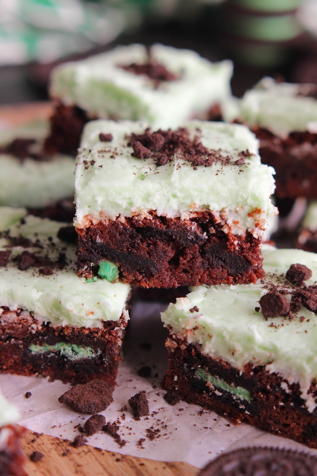 Mint Oreo Brownies with Oreo Creme Buttercream | Eat Cake For Dinner ...