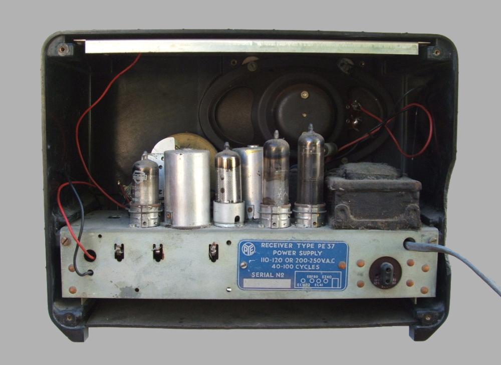 Cape Radio: Pye PE 37 - c 1951