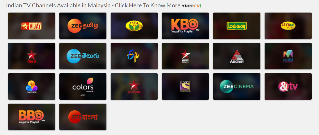 List of Indian Hindi TV Channels Available in Malaysia - Daily Updates