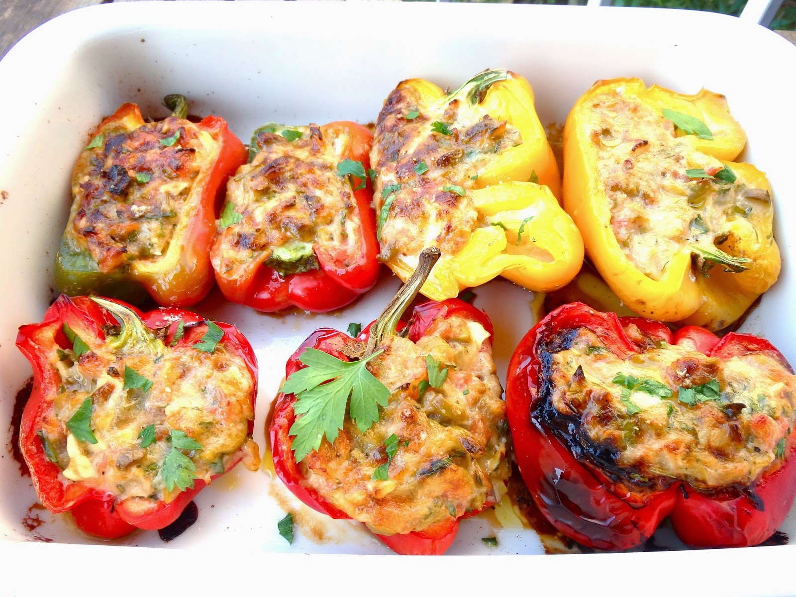 Les receptes que m'agraden: Pimientos rellenos a la provenzal