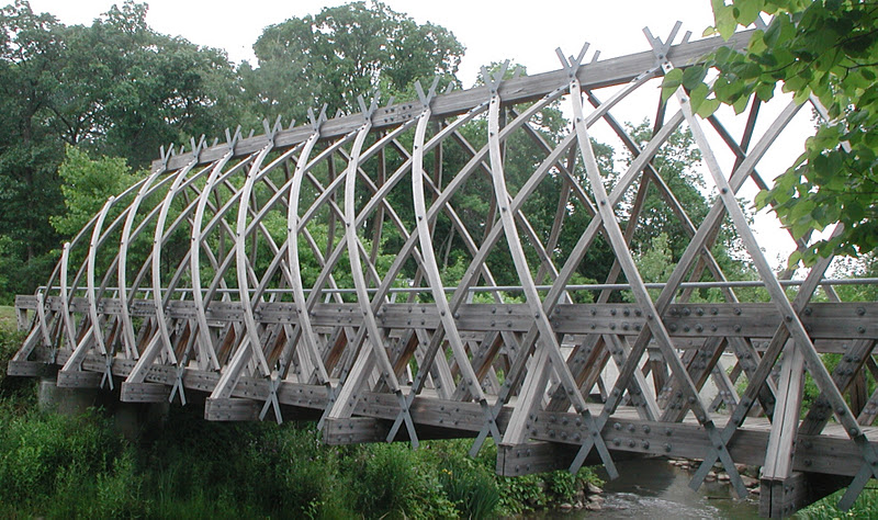 Bridge of the Week: Michigan's Bridges: Trellis Bridge at Cranbrook ...