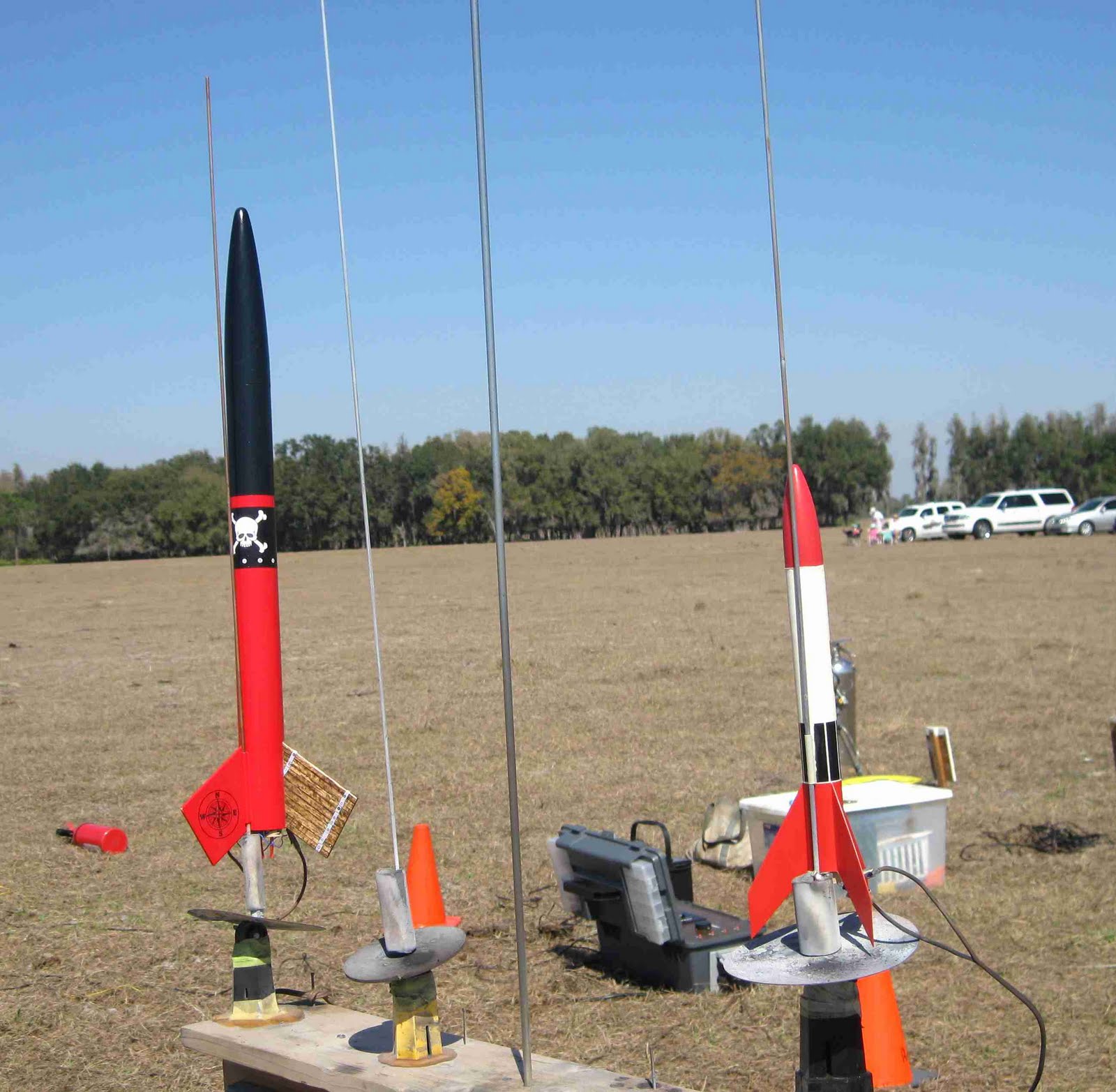 Model Rocket Building: Tampa Area T.T.R.A. Launch February 19, 2011