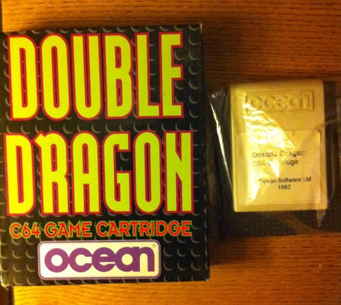 Retro Treasures: Double Dragon C64 cartridge