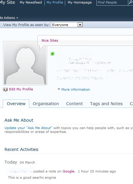 Office365 Tips,tricks issues and more.....: Using SharePoint Notes