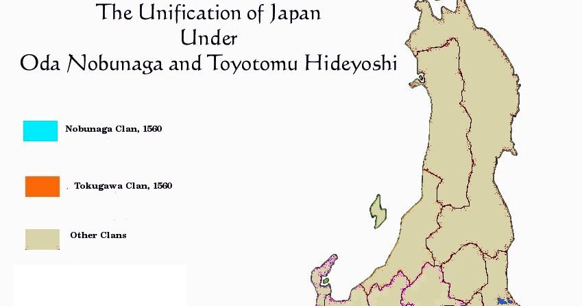 Under the moon shadow: The unification of Japan
