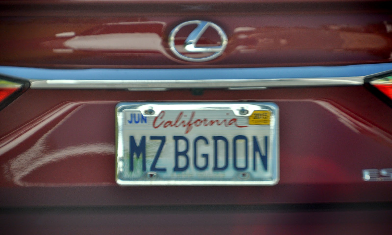 Just A Car Guy: license plates seen while out and around