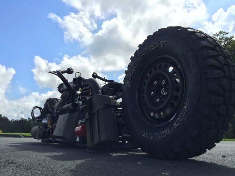 Twin Turbo all-wheel drive diesel motorcycle - My Interests