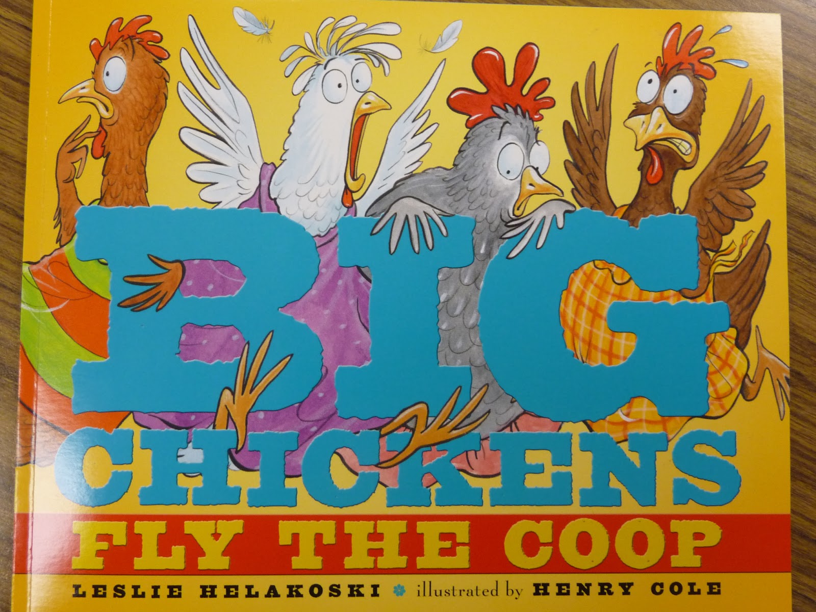 Liz's Speech Therapy Ideas: Big Chickens - Predicting Books