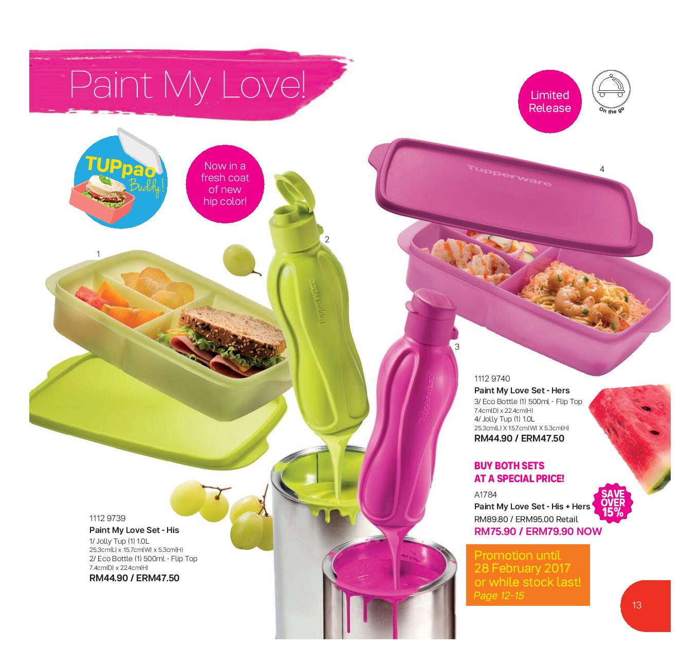 Tupperware Catalog 13 February 2017 - 31 March 2017 | Tupperware ...