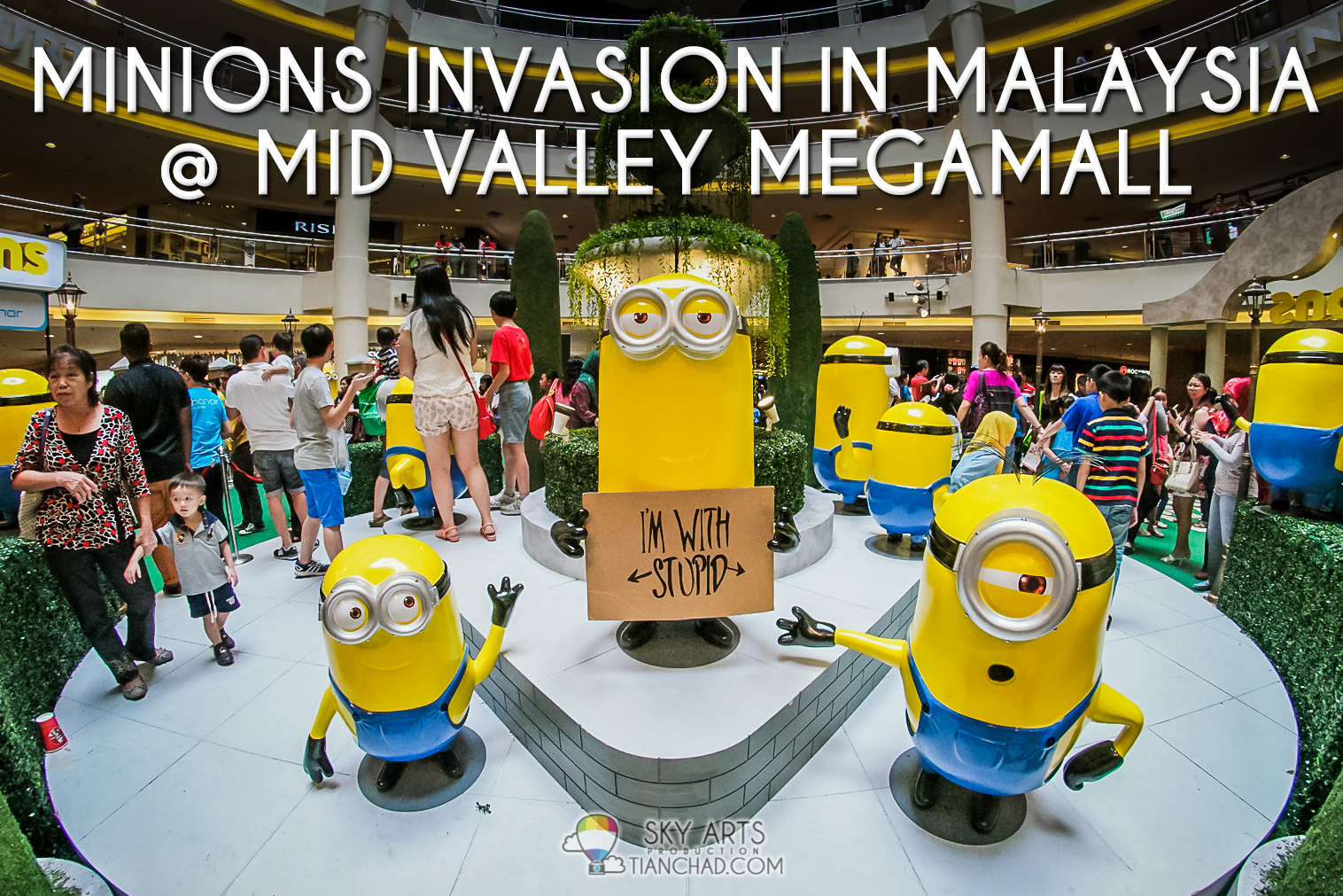 50 HUGE Minions Invaded Mid Valley Megamall [28 May- 14 June] #minionsMY