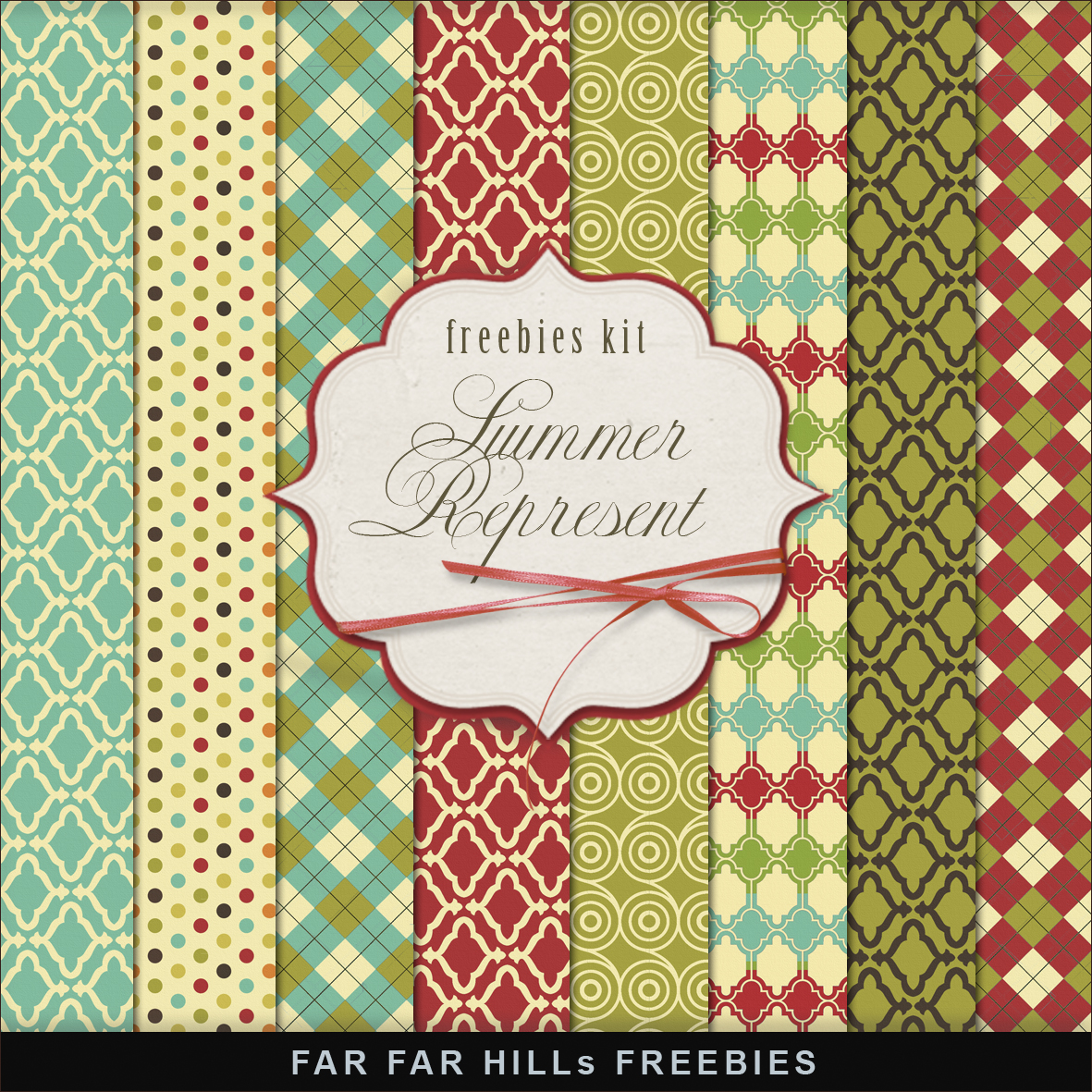 New Kit of Freebies Papers - Summer Represent:Far Far Hill - Free ...