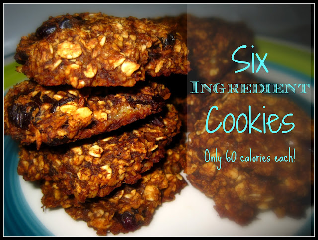 The Healthy Crafty Foodie: Six Ingredient Cookies