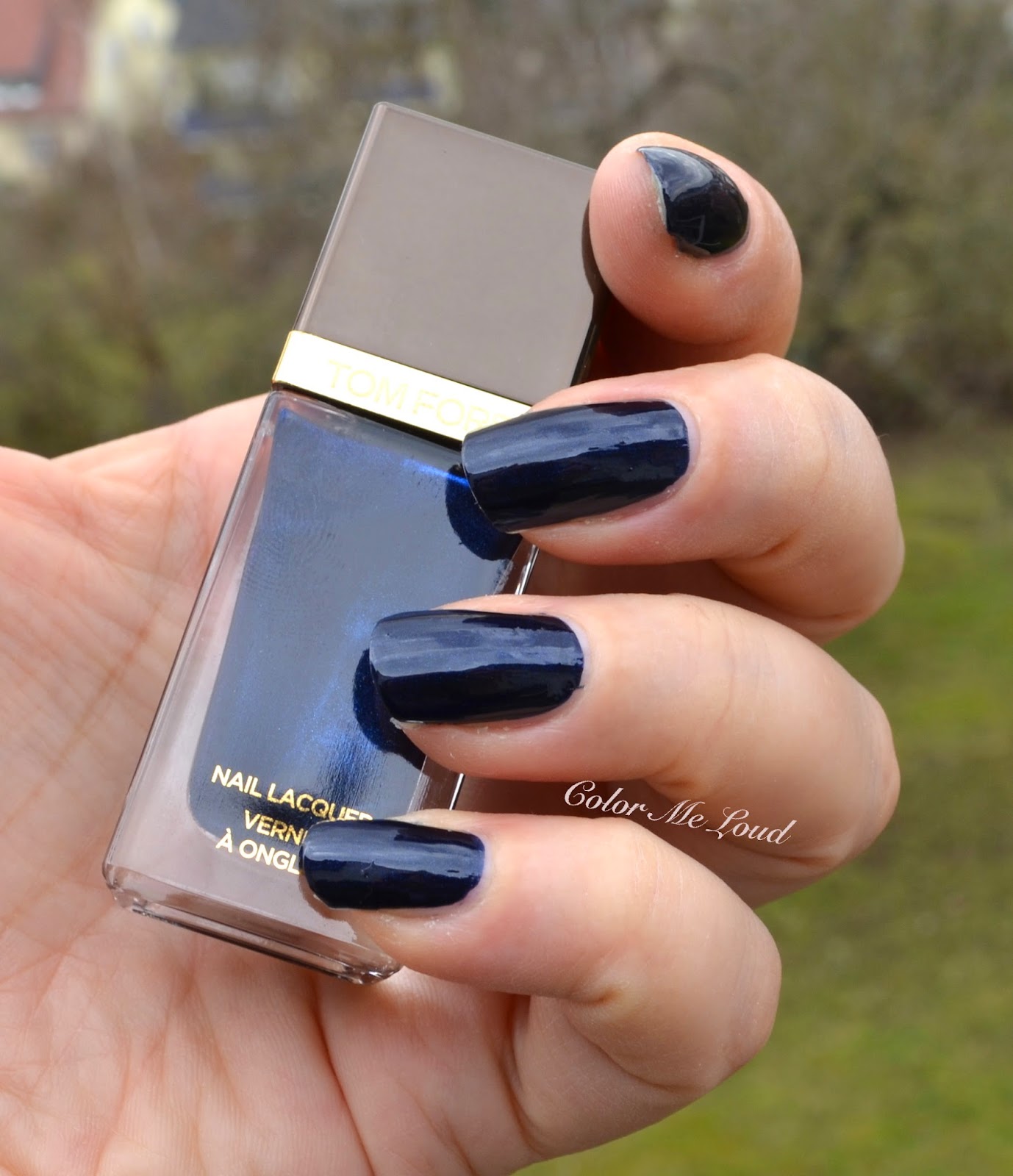 Tom Ford Nail Polish #33 Black Jade, #34 Indigo Night, Swatches ...