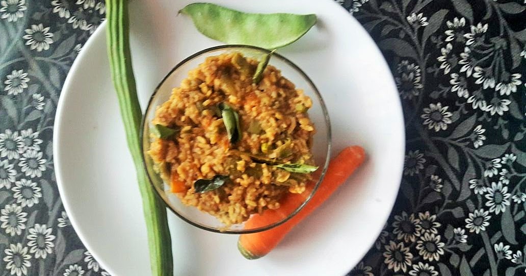 Jothi Cooking Book: Vegetable Sambar Rice