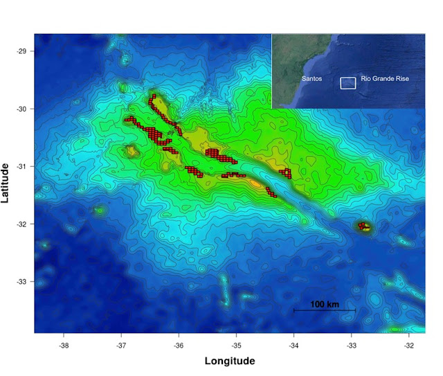 Discovery voyage DY094: Minerals and life at the Rio Grande Rise